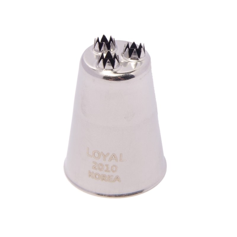 Loyal Triple Star Piping Tip No.2010 | Lollipop Cake Supplies