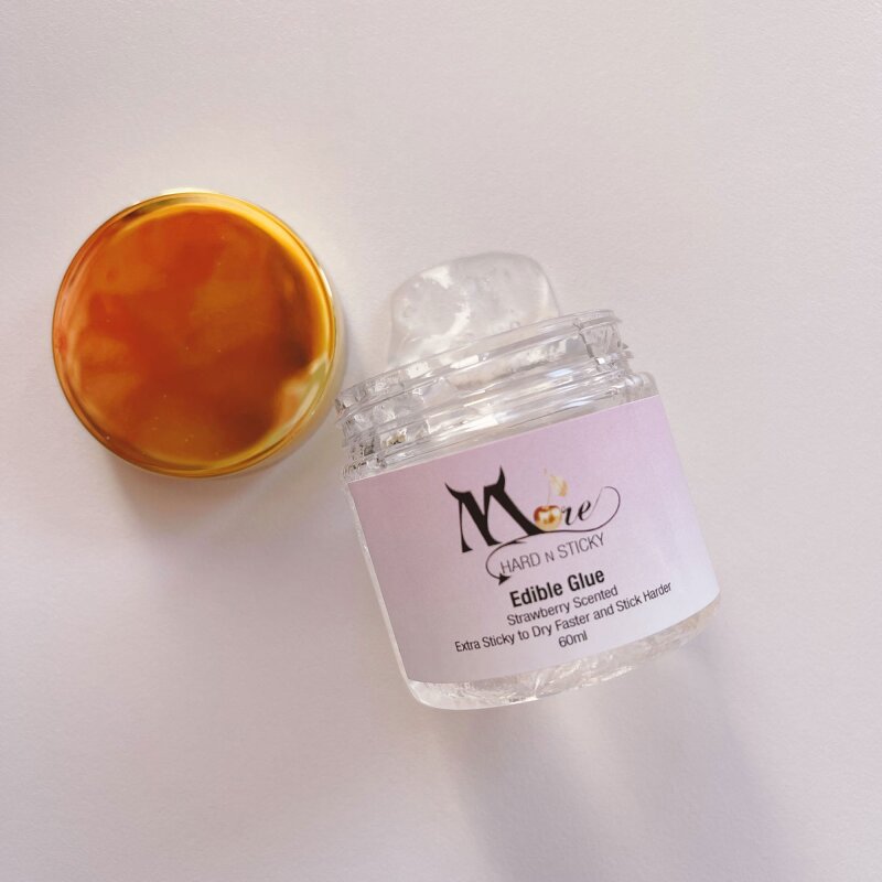 Moreish - More Hard N Sticky Edible Glue - 60ml | Lollipop Cake Supplies