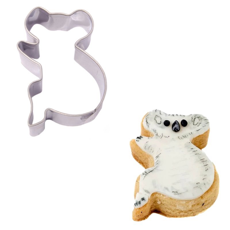 Koala Stainless Steel Cookie Cutter | Lollipop Cake Supplies