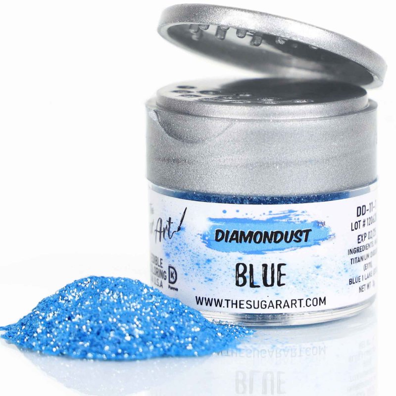 Sugar Art - DiamonDust Edible Glitter - 3g Pot | Lollipop Cake Supplies