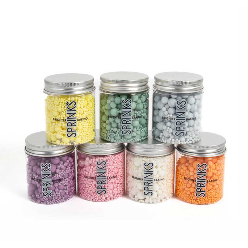Sprinks - Sprinkles - Matte Bubble Bubble - 65g | Lollipop Cake Supplies