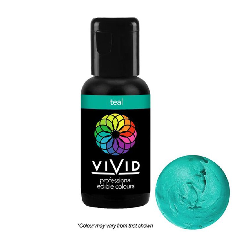 VIVID Professional Edible Gel Colours - 21g | Lollipop Cake Supplies