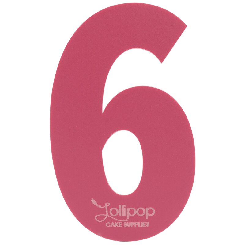 Number Templates - Large | Lollipop Cake Supplies