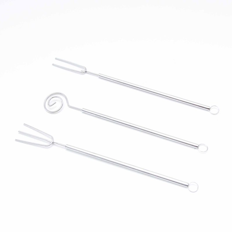Loyal 3 Piece Chocolate Dipping Set - Stainless Steel | Lollipop Cake ...