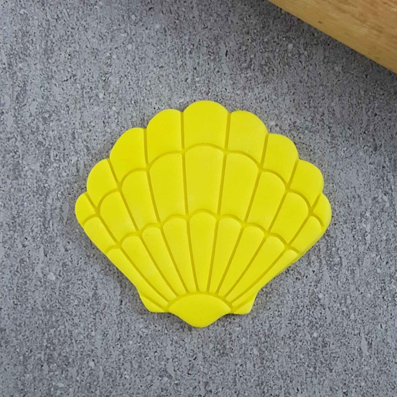 Custom Cookie Cutters - Clam Shell - Embosser & Cutter Set | Lollipop ...