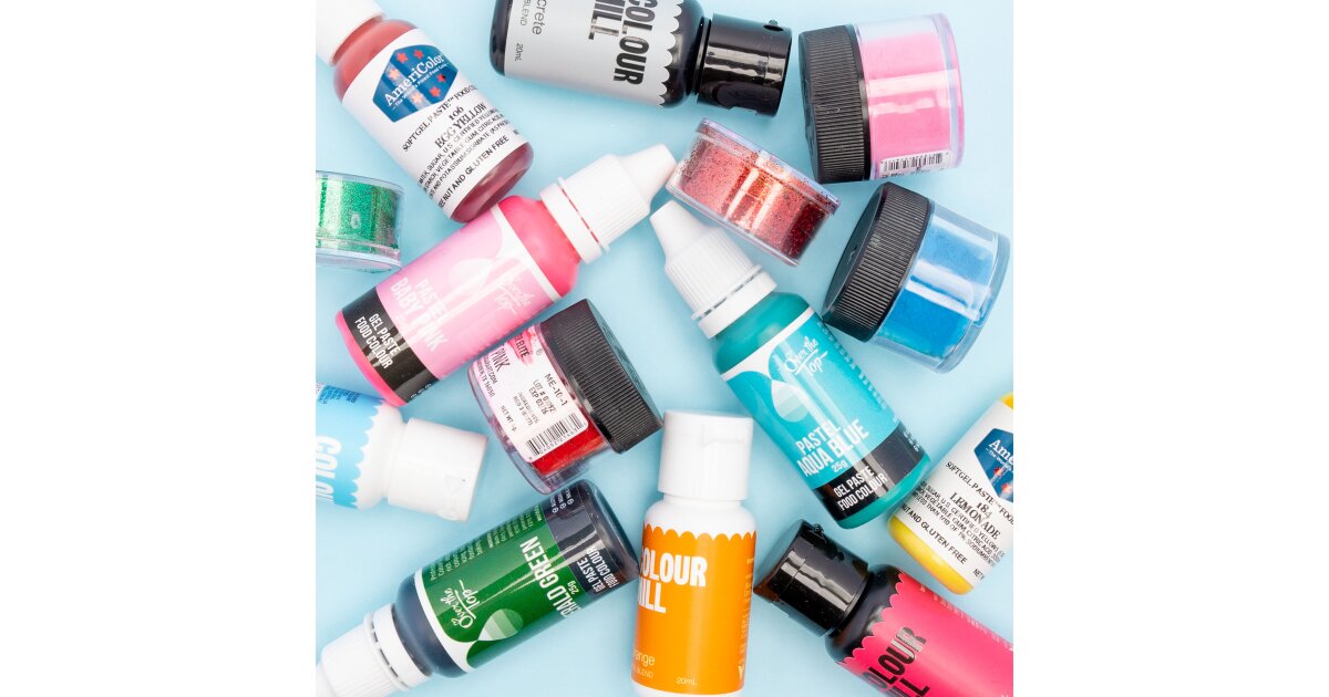 Types of Food Colouring for Cake Decorating | Lollipop Cake Supplies