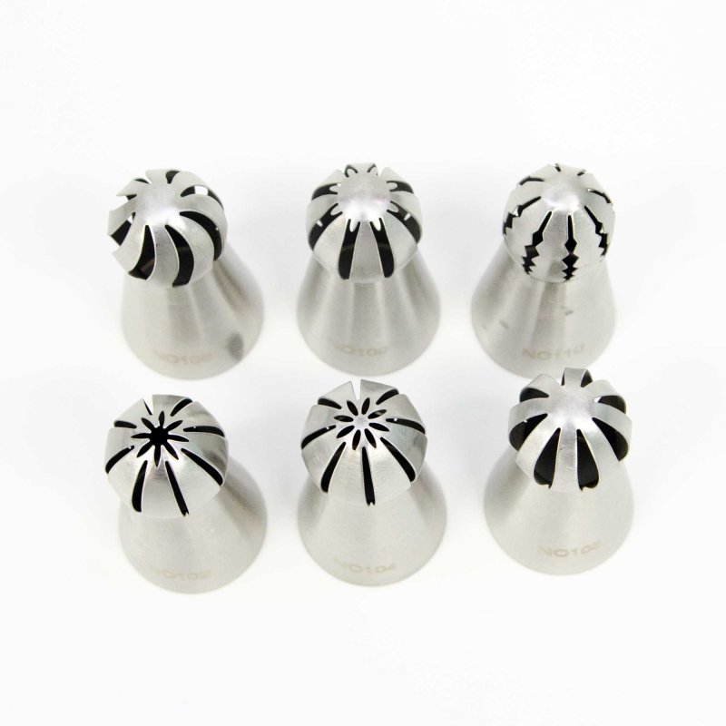 Russian Ruffle Ball - Specialty Piping Tips - Set of 6 | Lollipop Cake ...