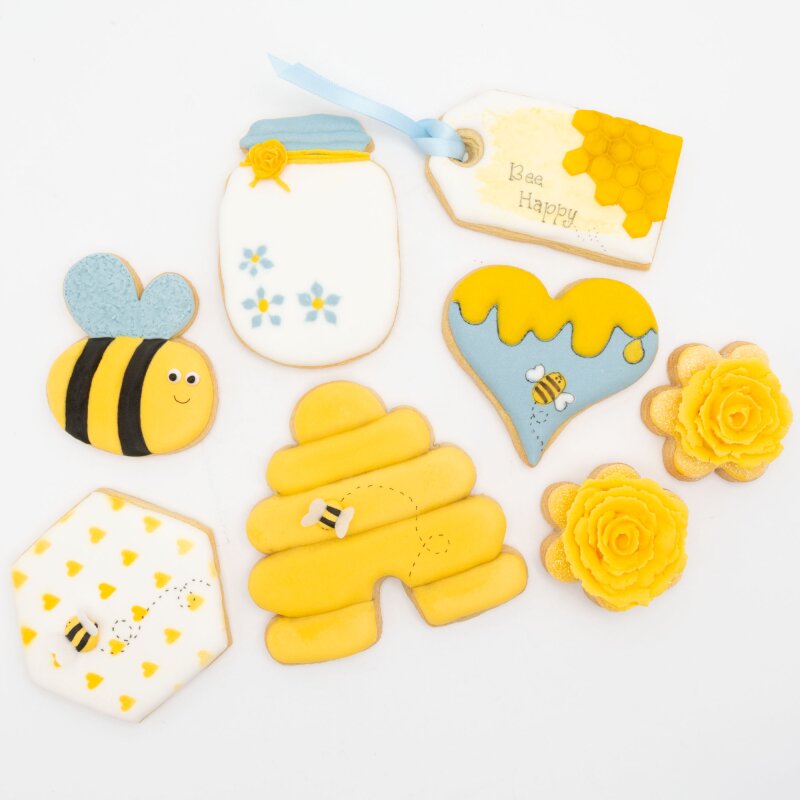 You'll be the Bee's Knees with our intermediate Royal Icing Cookie ...