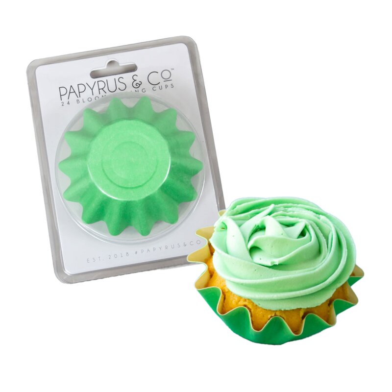 Bloom Baking Cups - Matte Pastel - Pack 24 | Lollipop Cake Supplies