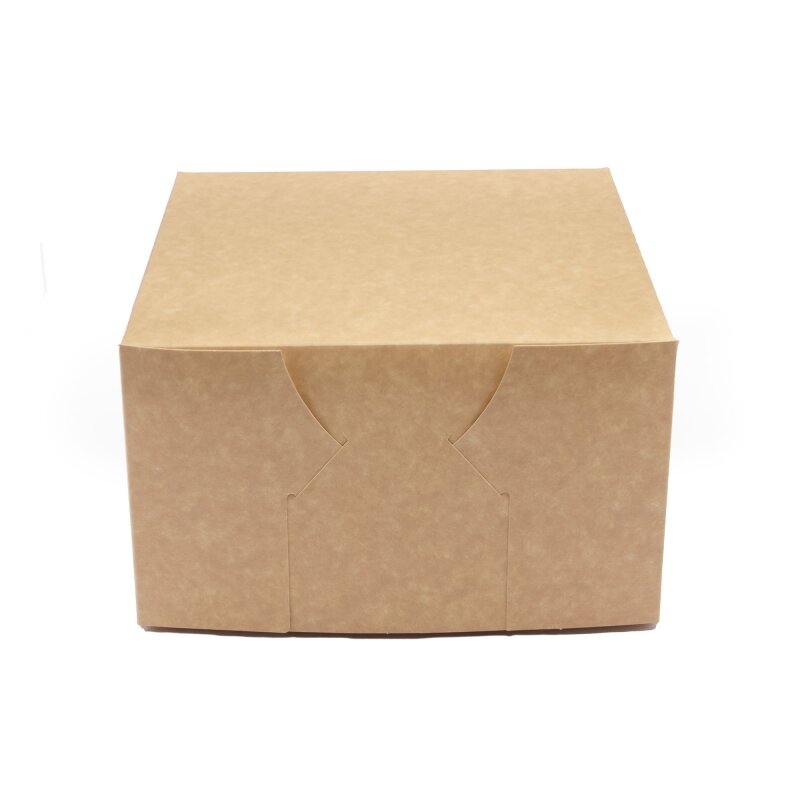 Standard Cake Box - Kraft Brown | Lollipop Cake Supplies