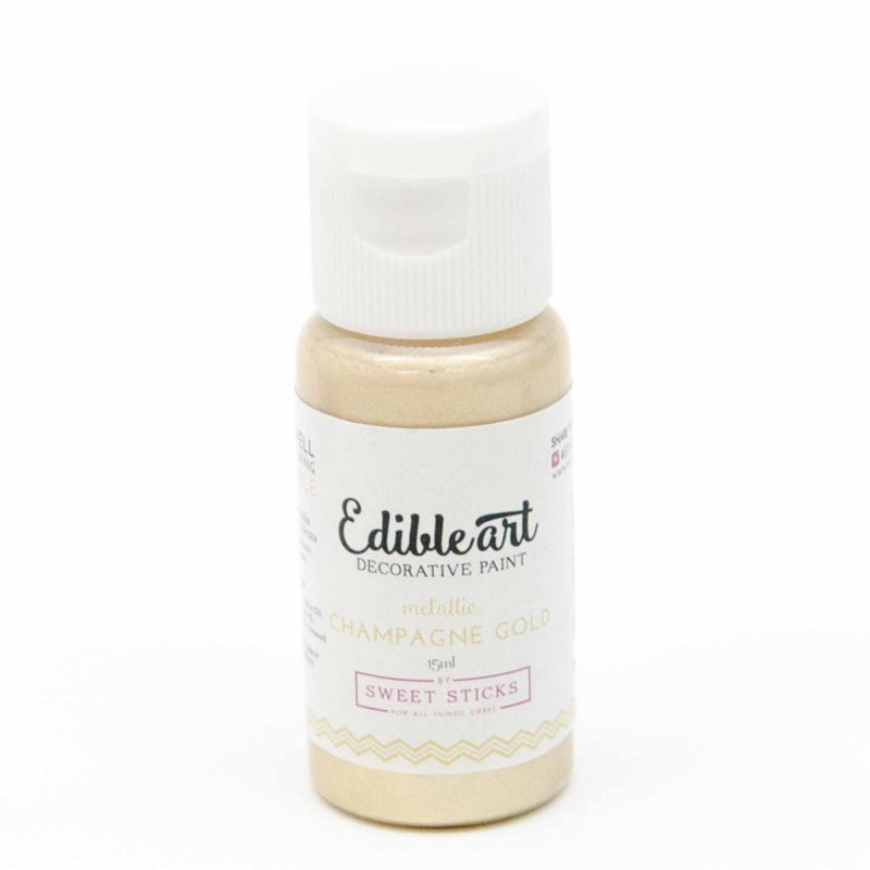 Edible Art Decorative Paint - Metallic Range | Lollipop Cake Supplies