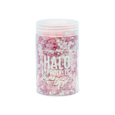 Halo Sprinkles - Vegan Sprinkle Mix - Pinkerbell | Lollipop Cake Supplies