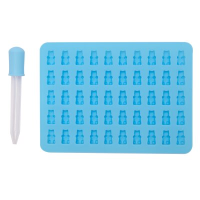 Gummy Bear Silicone Mould & Dropper | Lollipop Cake Supplies