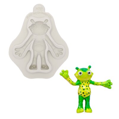 Katy Sue Designs - Alien Silicone Mould | Lollipop Cake Supplies