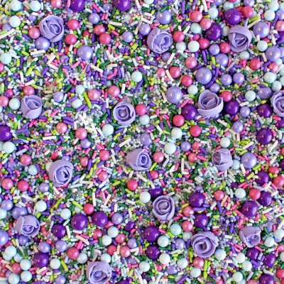 Sprinkle Pop Sprinkle Mix - Lavender Rose - 4oz (113g) Bottle ...