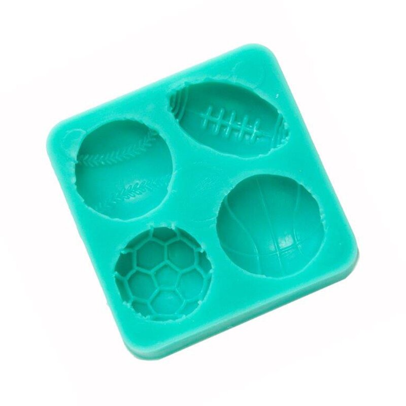 Sports Balls Silicone Mould | Lollipop Cake Supplies