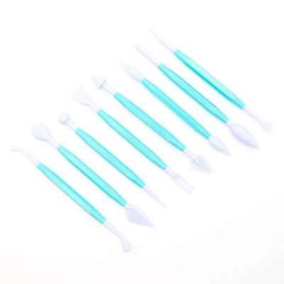 Mondo - Fondant Modelling Tool Set - Set of 8 | Lollipop Cake Supplies