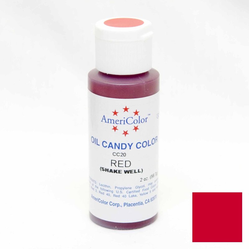 Americolor Candy Colour Oil Based - 2oz Bottle | Lollipop Cake Supplies
