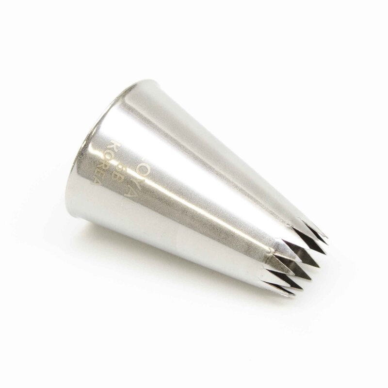 Loyal Open Star Piping Tip No.6B | Lollipop Cake Supplies Loyal Open Star Piping Tip No.6B | Lollipop Cake Supplies