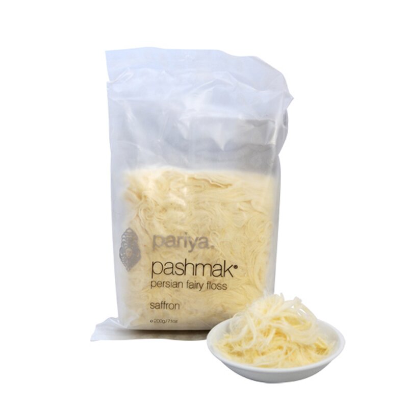 Pariya Pashmak Persian Fairy Floss - 200g | Lollipop Cake Supplies