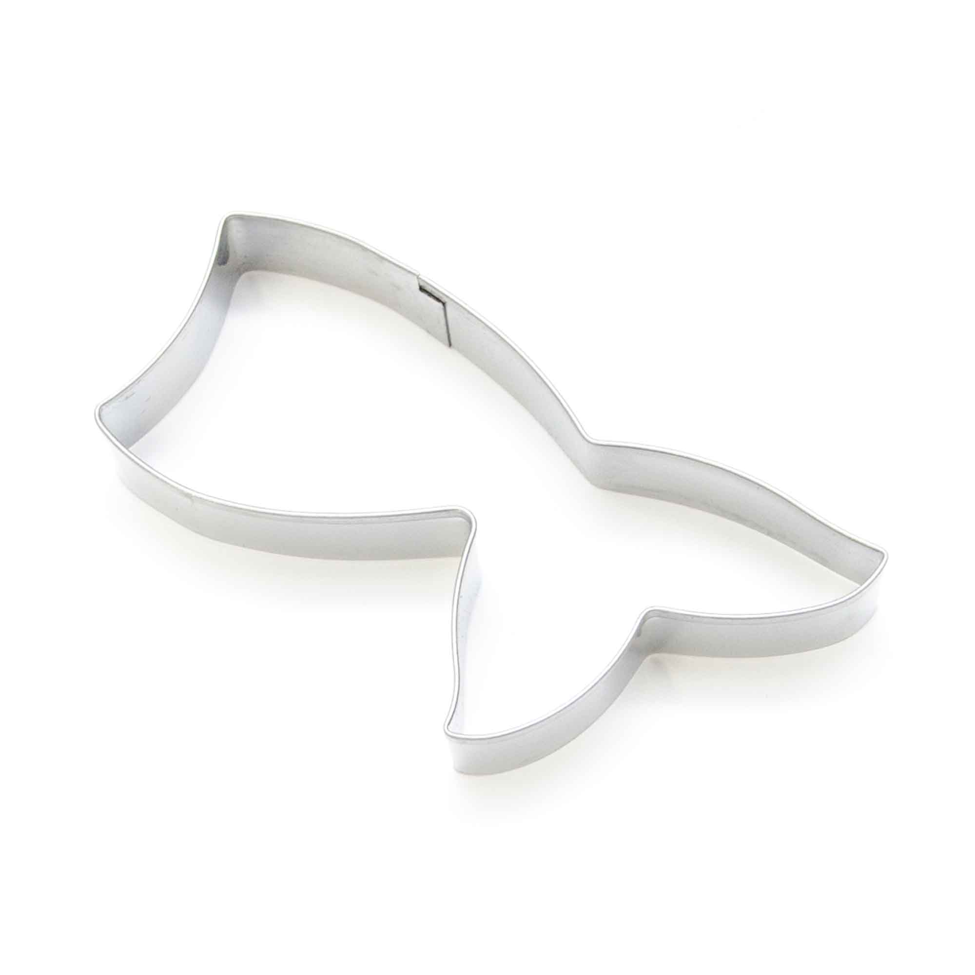 Mermaid Tail Stainless Steel Cookie Cutter | Lollipop Cake Supplies