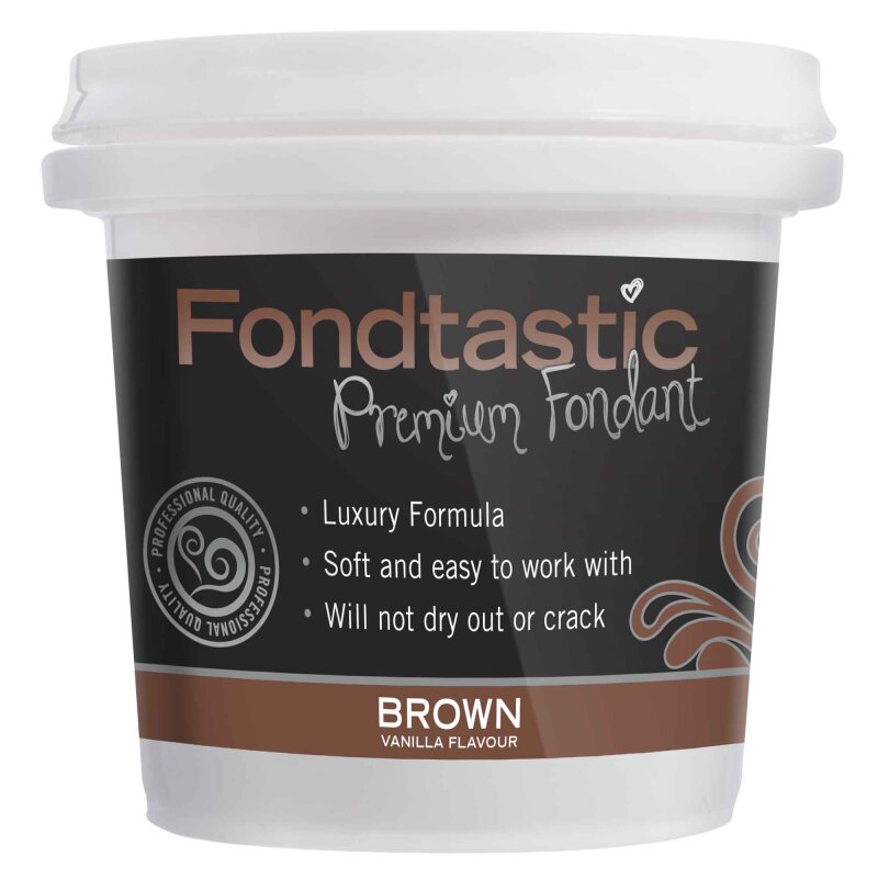 Fondtastic Premium Fondant 8oz 225g Tub Lollipop Cake Supplies