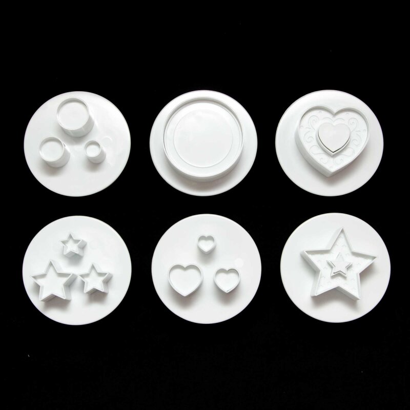 Cake Star Push Easy Shape Plunger Cutters | Lollipop Cake Supplies