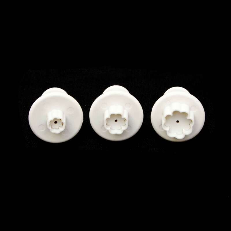 Ateco - Clover Leaf Plunger Cutter - Set of 3 | Lollipop Cake Supplies Ateco - Clover Leaf Plunger Cutter - Set of 3 | Lollipop Cake Supplies