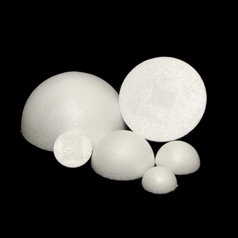Polystyrene Half Spheres - Multiple Sizes | Lollipop Cake Supplies